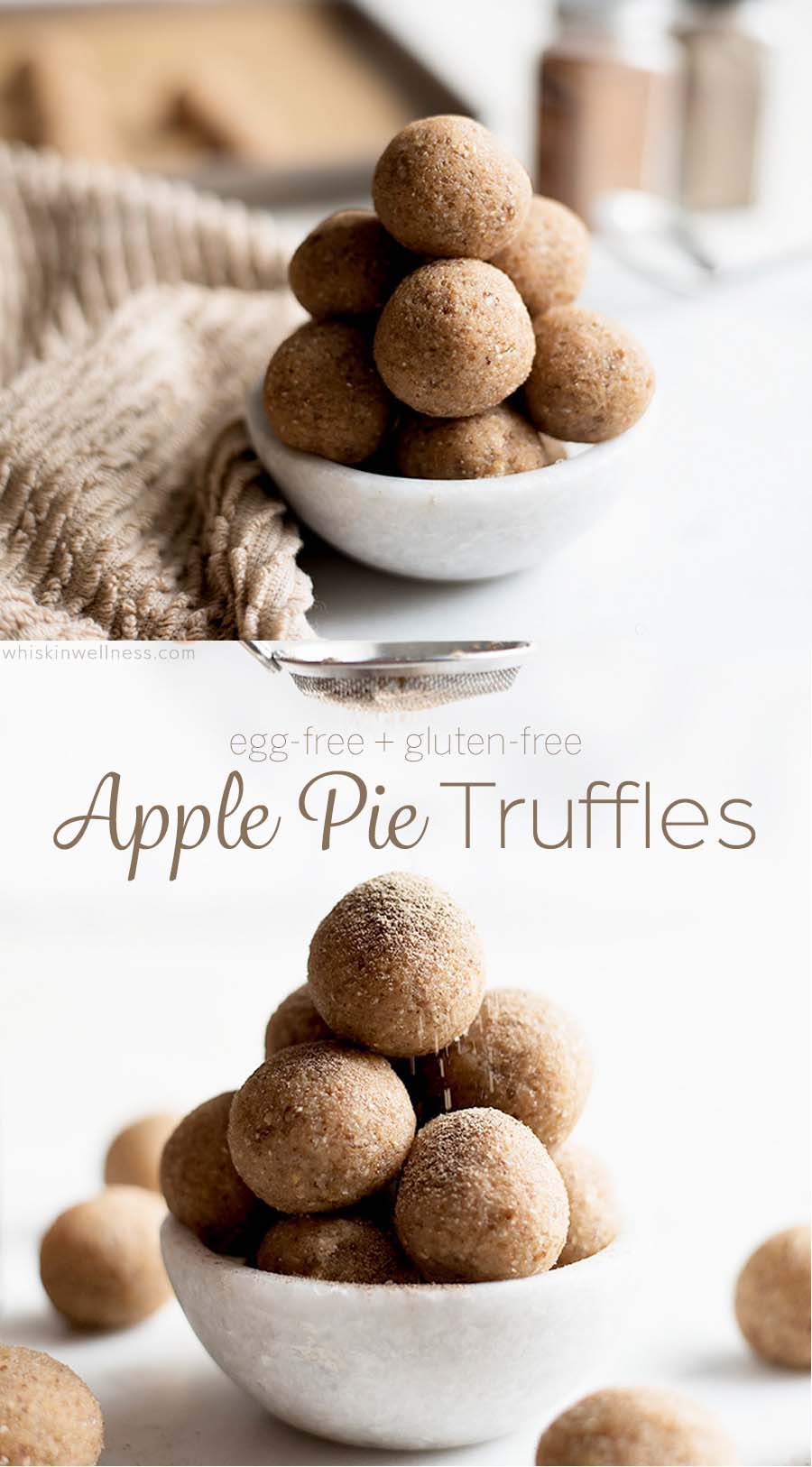Apple Pie Truffles – Whisk In Wellness